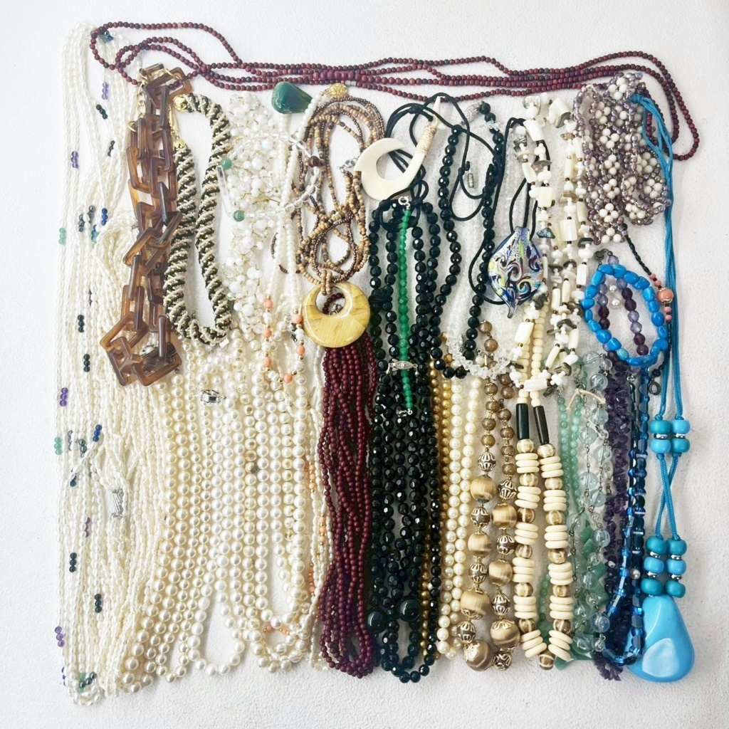 Yahoo!オークション - 【人気】アクセサリー まとめ 総重量 1 215g ネ...