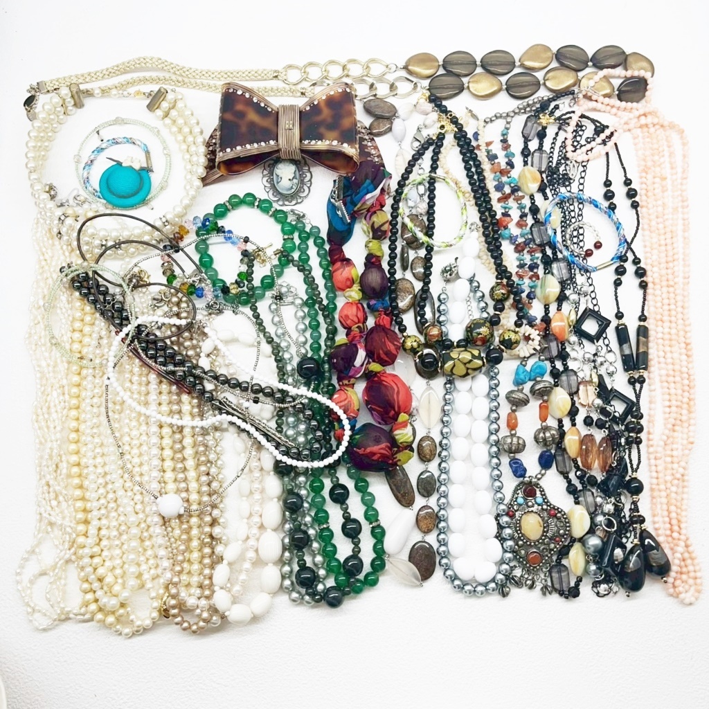 Yahoo!オークション - 【人気】アクセサリー まとめ 総重量 1 335g ネ...