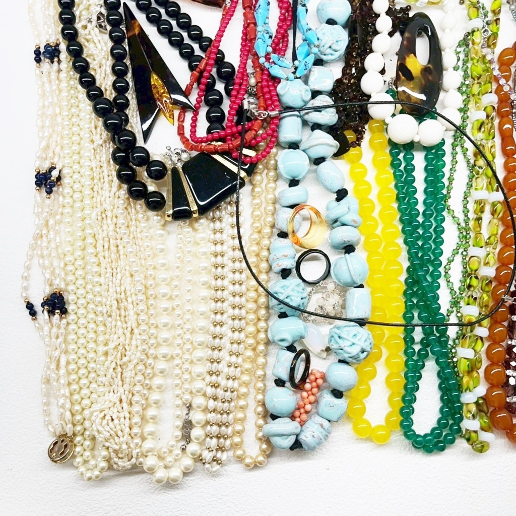 Yahoo!オークション - 【人気】アクセサリー まとめ 総重量 1 285g ネ...