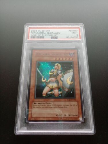 Yahoo!オークション - PSA 9 Pop 8. Penumbral soldier Lady Yugioh Ho...