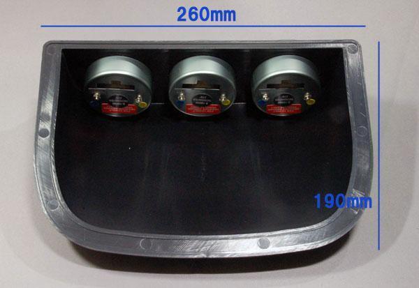 Yahoo!オークション - AUTOGAUGE オートゲージ 60mm 3連メーターフー...