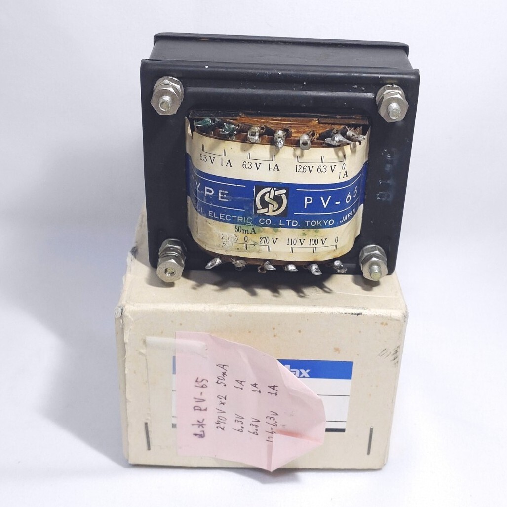 Yahoo!オークション - サンスイ電気 SANSUI 電源トランス PV-65
