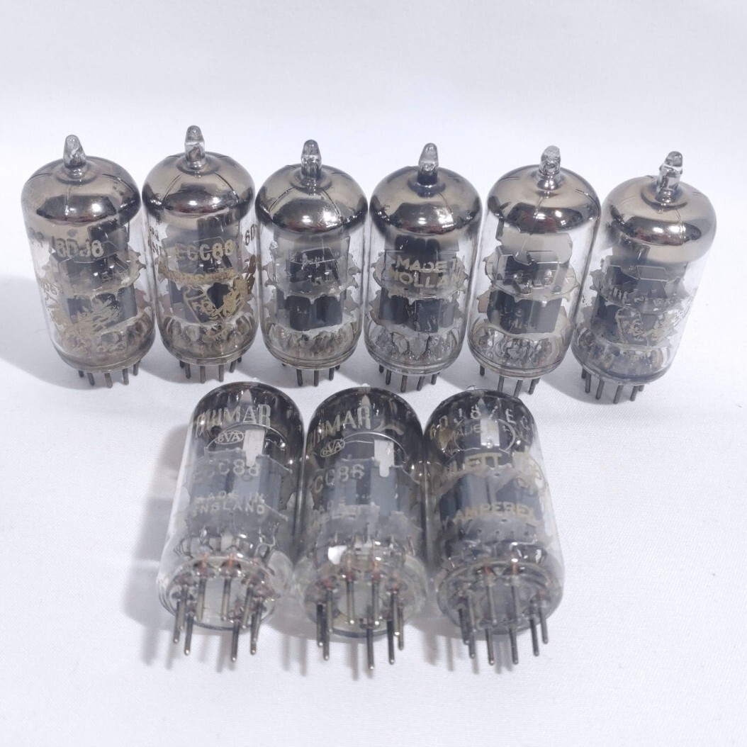 Yahoo!オークション - 真空管 ECC88 BRIMAR ブライマー BVA/ECC88 6DJ8...