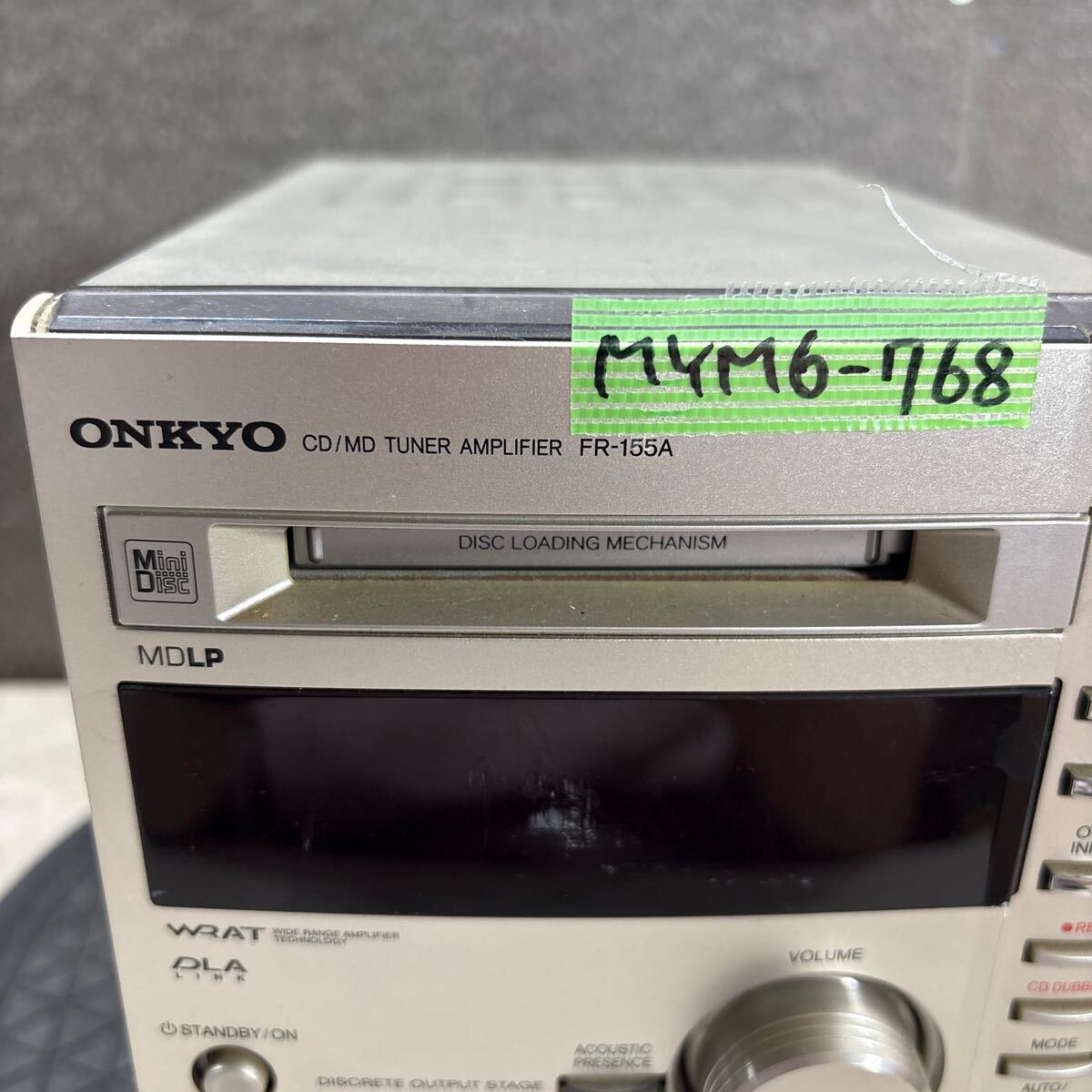 Yahoo!オークション - MYM6-768 激安 ONKYO FR-155A TUNER AMPLIFIER ...