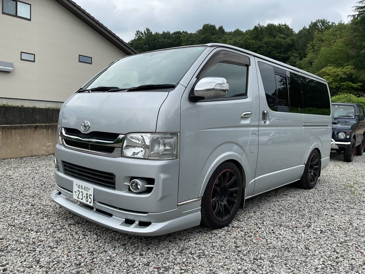 Yahoo!オークション - ハイエースバン スーパーGL H18年式 ローダウン ...