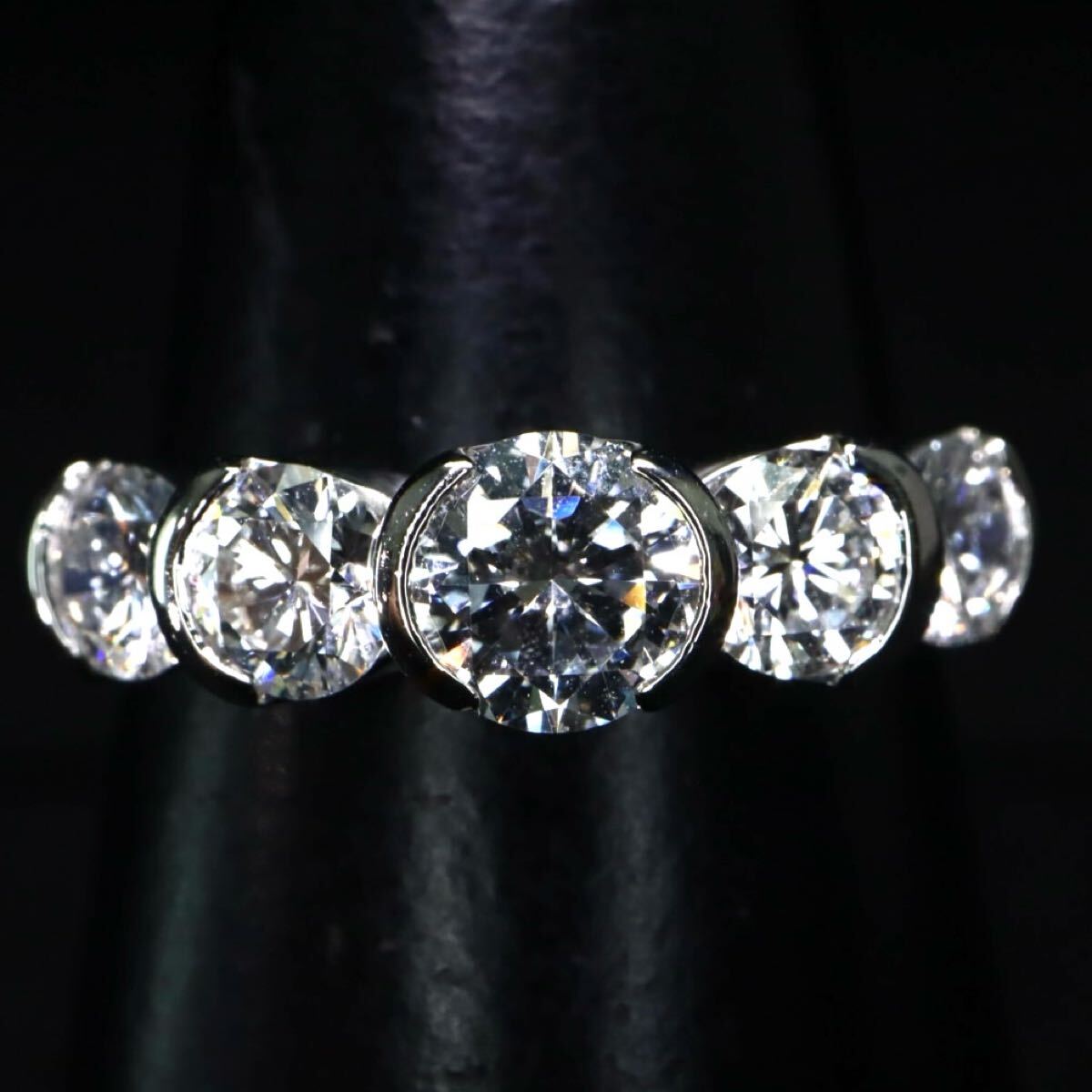 Yahoo!オークション - 1.02ct Pt900 MONNICKENDAM(モニッケンダム) 天...