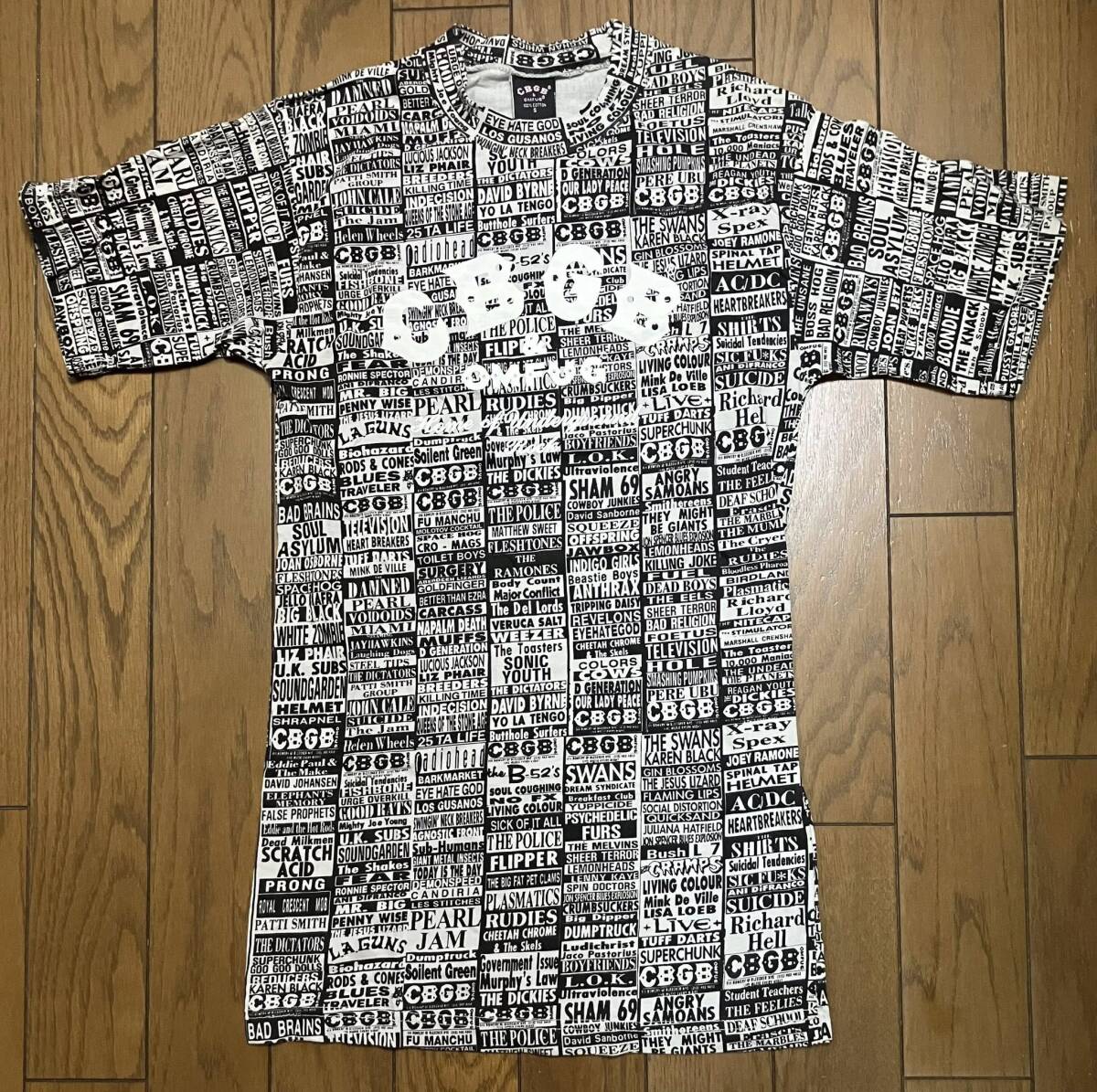 Yahoo!オークション - CBGB & OMFUG Home Of Underground ROCK Tシャツ...