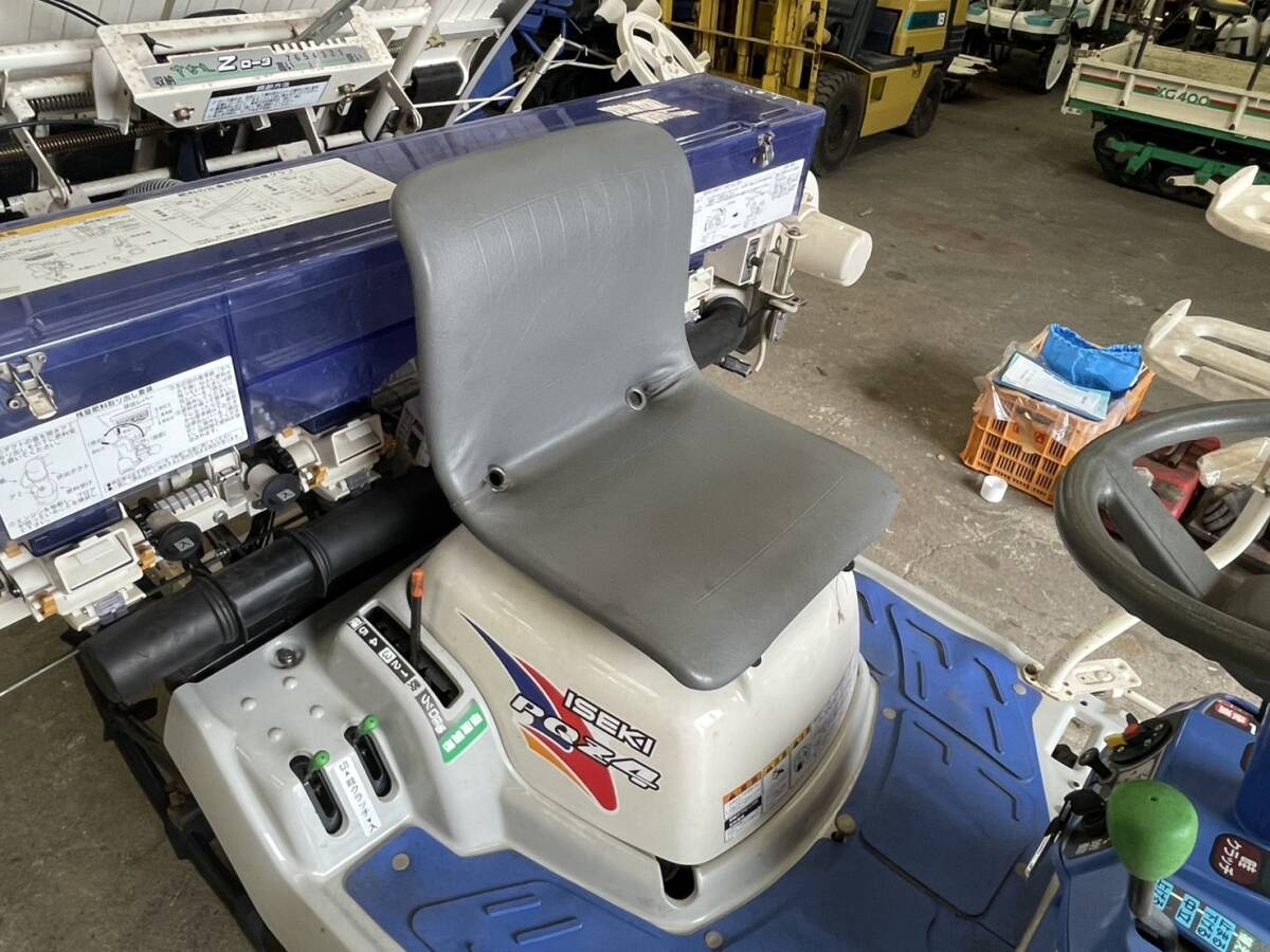 Yahoo!オークション - 【整備済商品】【岩国市】イセキ 田植機 PQZ4-DU...