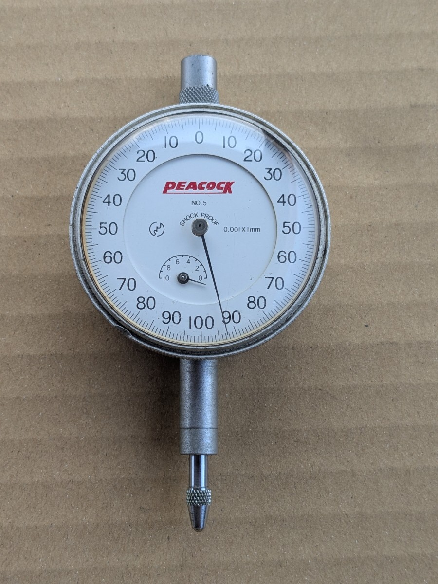 Yahoo!オークション - ピーコック ダイヤルゲージ 0.001mm