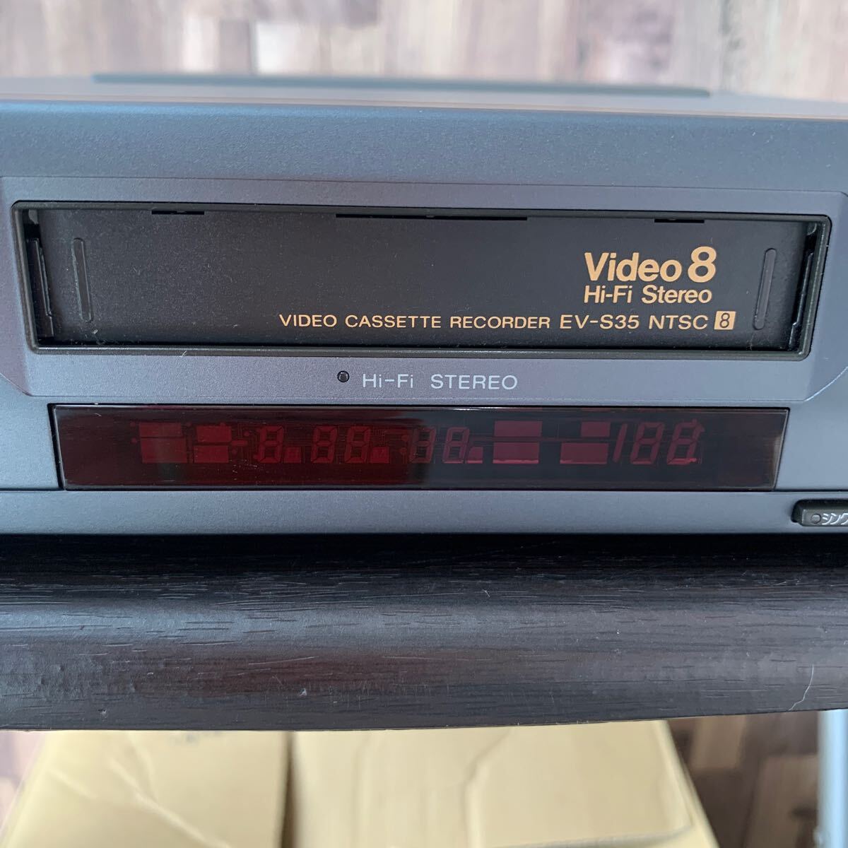 Yahoo!オークション - （TUF004） SONY ビデオカセットレコーダー EV-S...