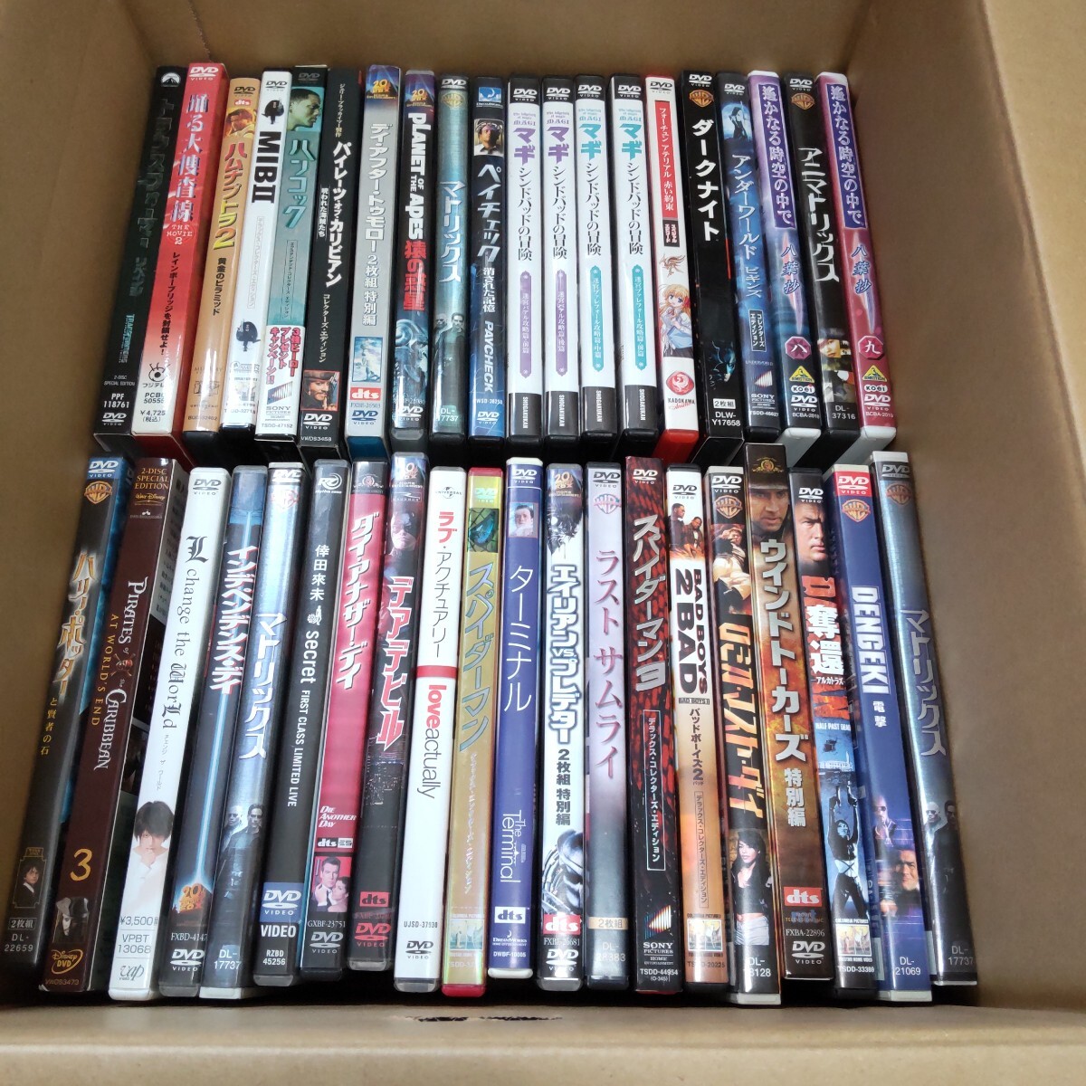 Yahoo!オークション - DVD8 早いものがち DVDソフト大量枚セット 洋画 ...