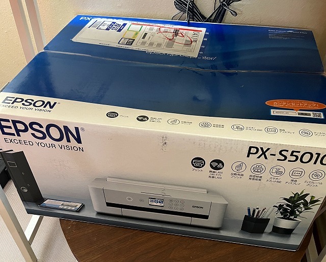 Yahoo!オークション - A3インクジェットプリンタ(Epson PX-S5010) 新品...