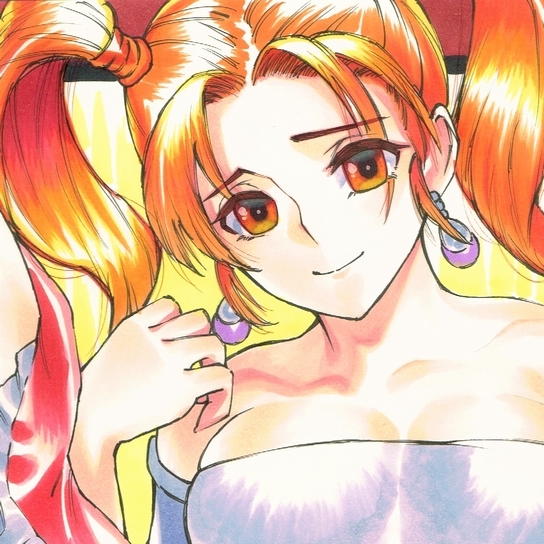 Yahoo!オークション - 1624 同人手描きイラスト【ドラゴンクエスト8/...