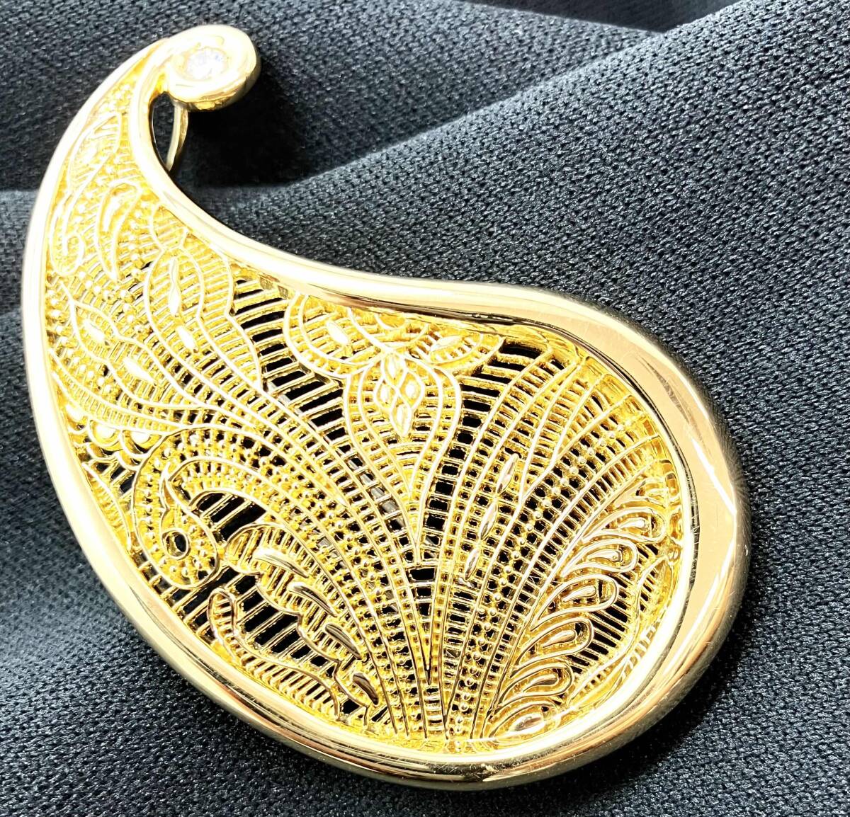 Yahoo!オークション - 【ピエールカルダン】Pierre cardin ／K18／D付...