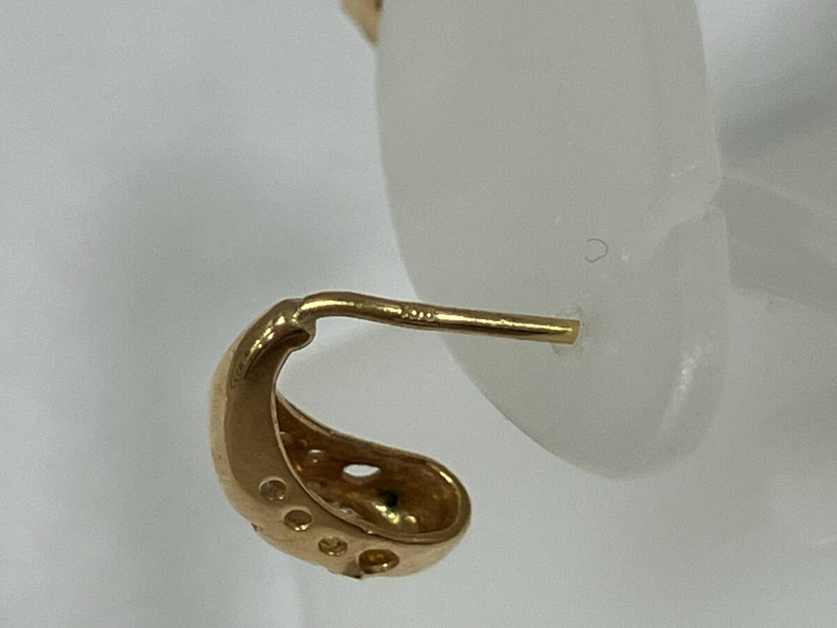 Yahoo!オークション - K18/1.0gピアス