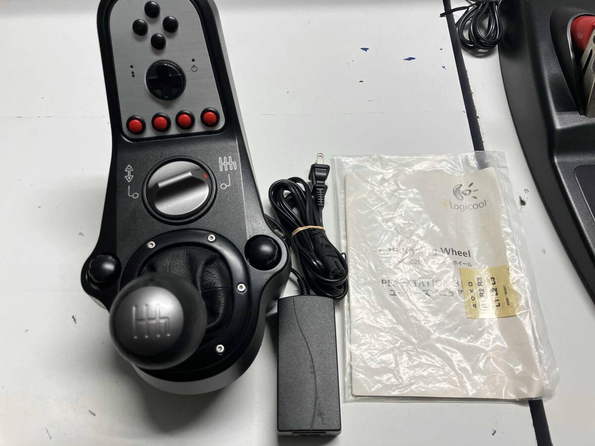 Yahoo!オークション - PS3 G25レーシングホイール Logicool E-UP15 ス...