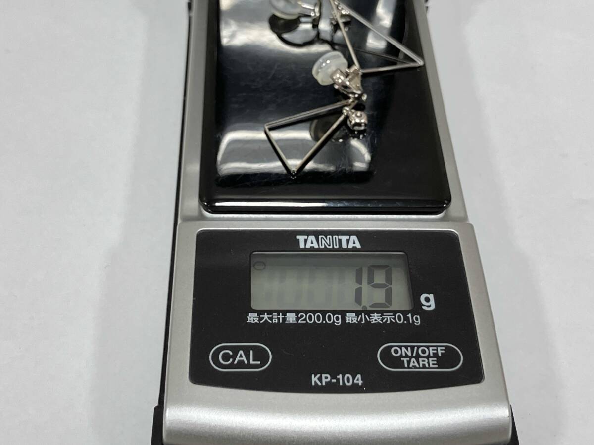 Yahoo!オークション - K10WG/1.9gイヤリング