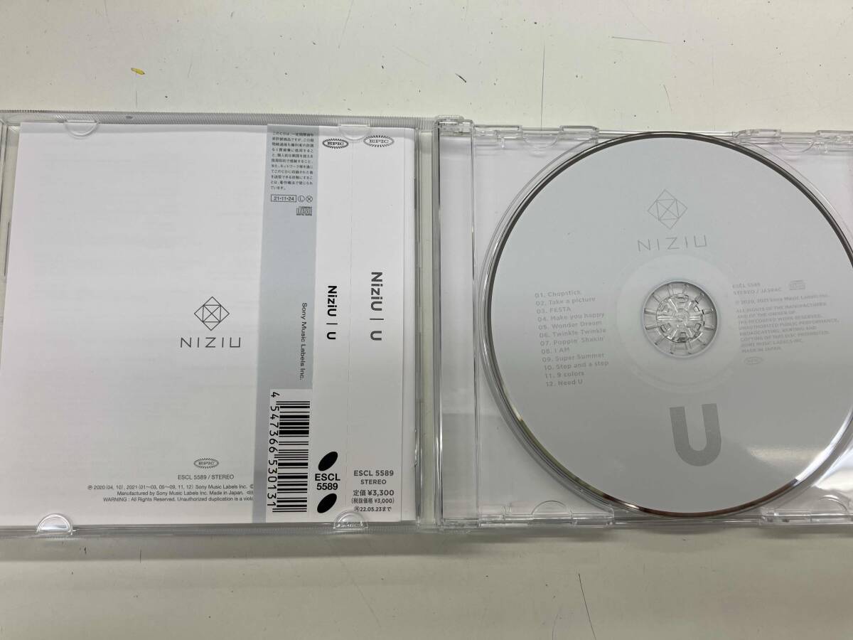 Yahoo!オークション - NiziU CD U(通常盤)