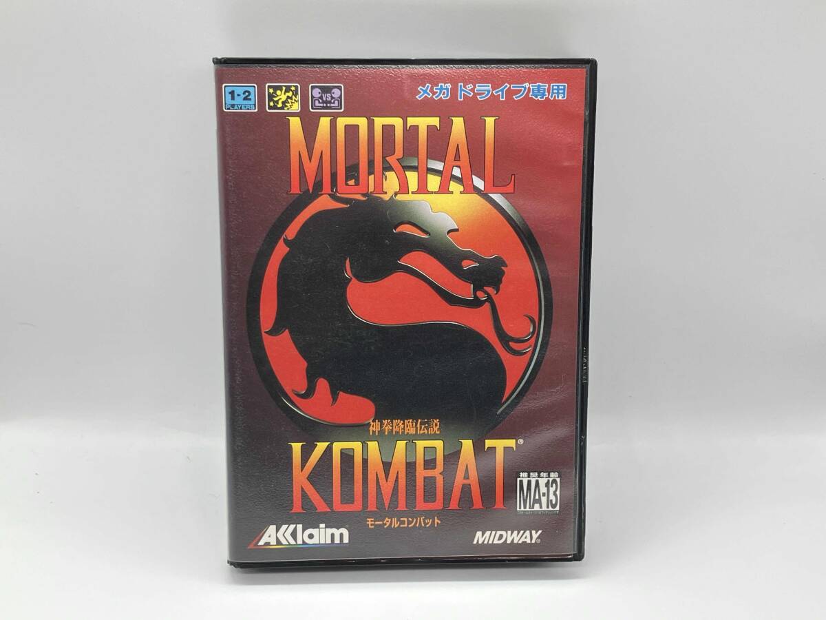 Yahoo!オークション - MORTAL KOMBAT 神拳降臨伝説 メガドライブ モー...