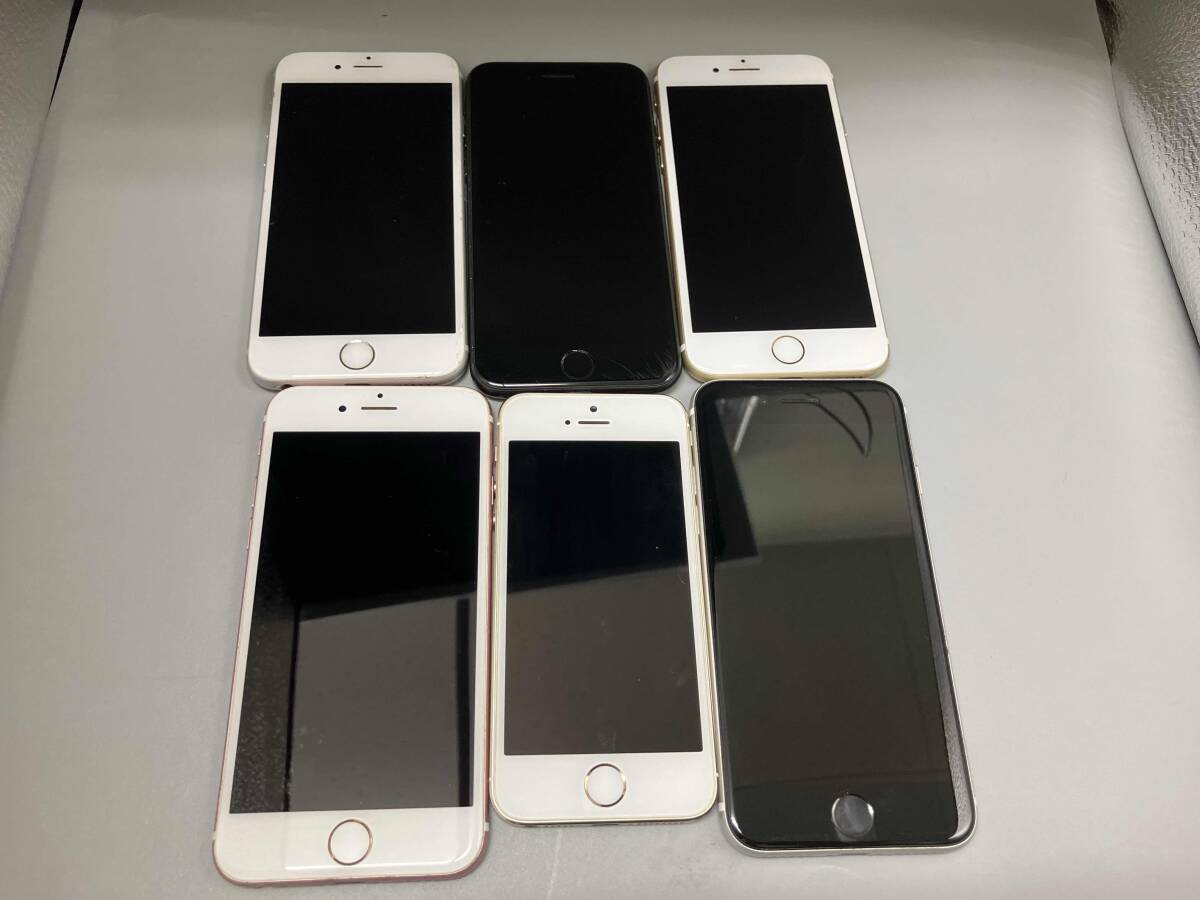 Yahoo!オークション - ジャンク iPhone 5s 6s 7 SE2 まとめて 6台セッ...