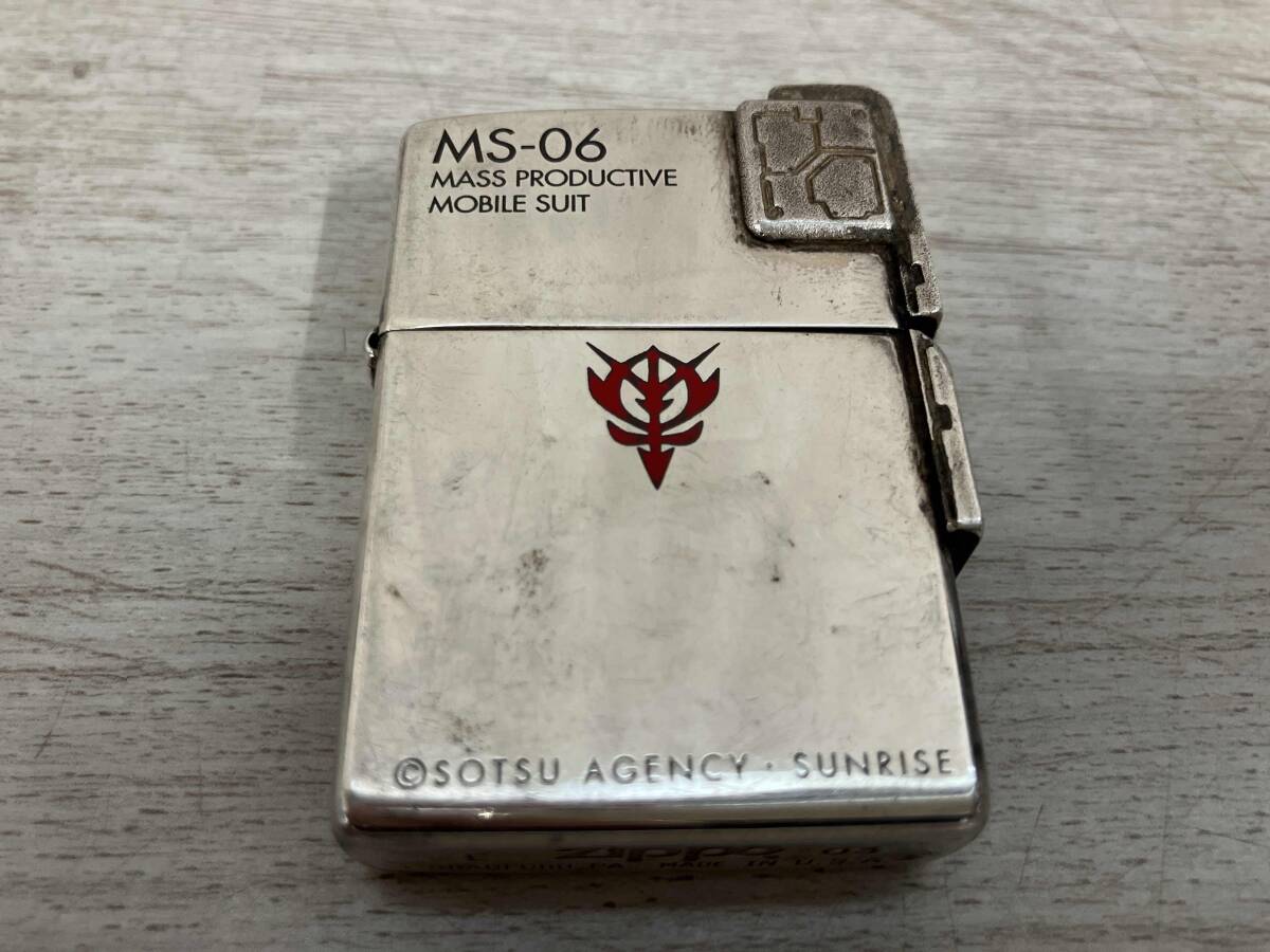 Yahoo!オークション - ZIPPO ジッポ ライター MS-06 機動戦士ガンダム ...