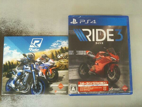 Yahoo!オークション - 未開封 PS4 RIDE3 サウンド・トラック付き