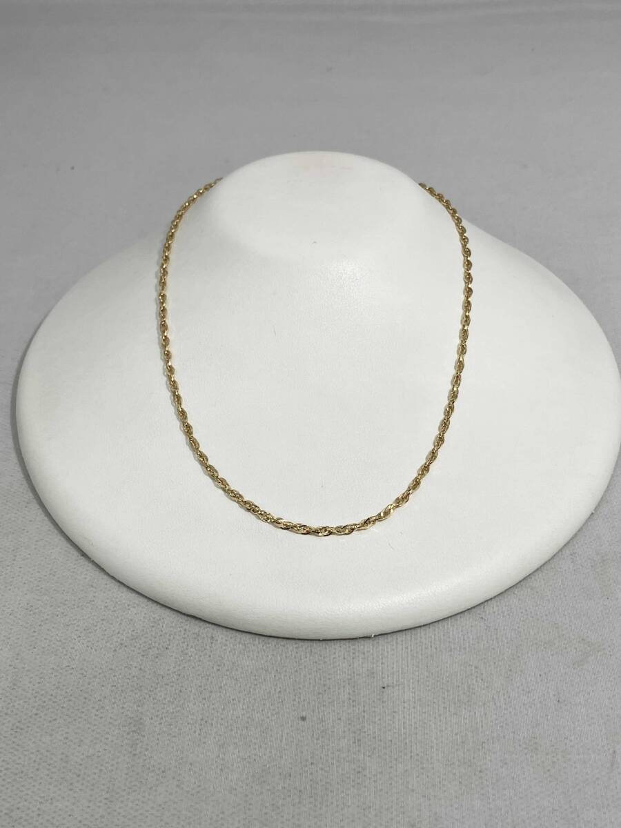 Yahoo!オークション - K18 約40cm 約6.70g ネックレス チェーン イエロ...