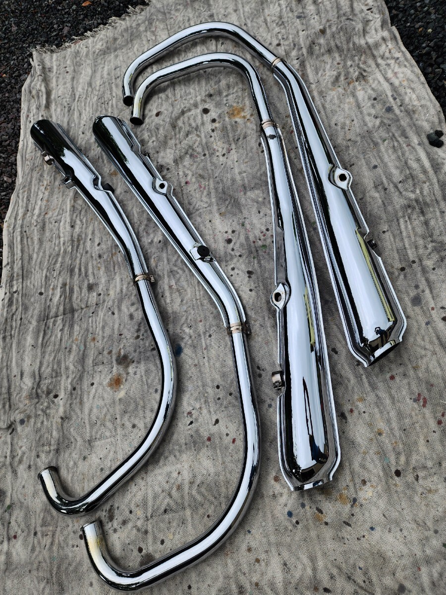 Yahoo!オークション - Z1Z2 4本出しマフラー 4バラ 社外