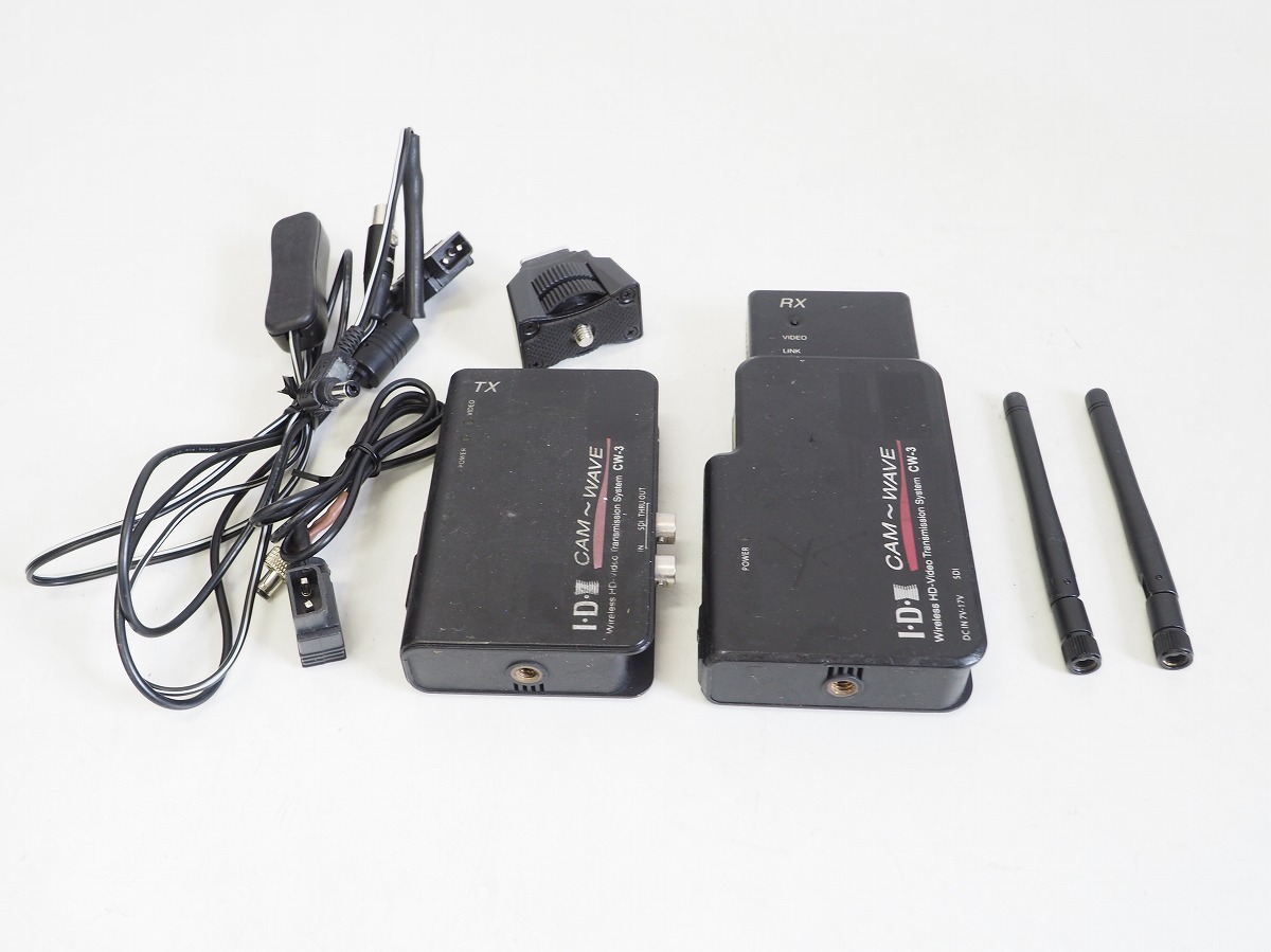Yahoo!オークション - IDX CW-3 SDI伝送 SDIワイヤレス 送受信機 動作...