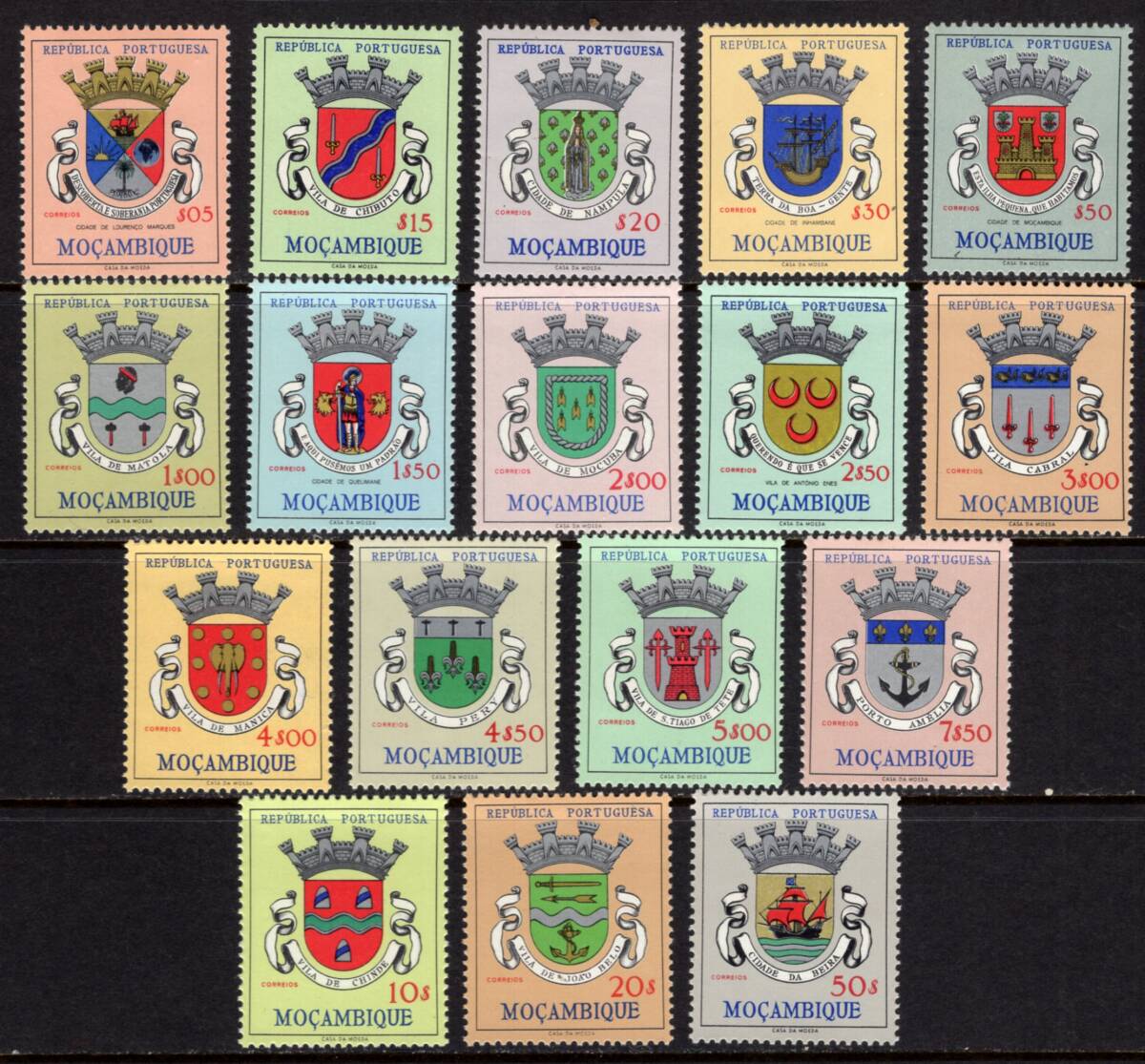 Yahoo!オークション - モザンビーク 紋章 LH