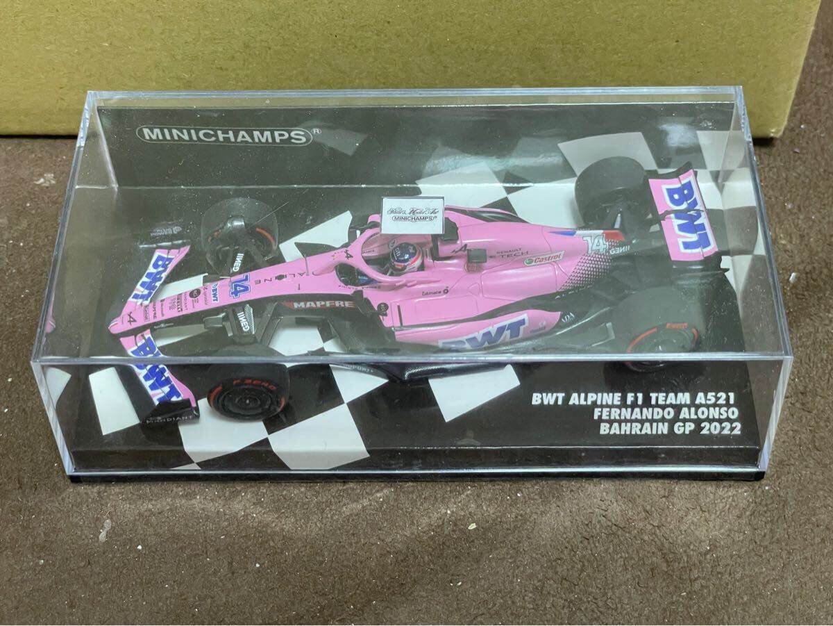 Yahoo!オークション - ミニチャンプス 1/43 BWT アルピーヌ A521 バー...
