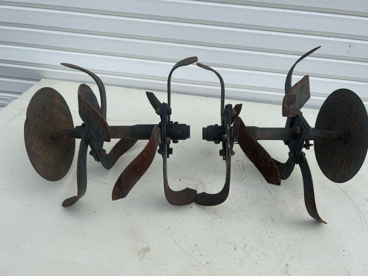 Yahoo!オークション - 三菱 MM27 マイミニ耕運機用 爪 減り少ない(5068...