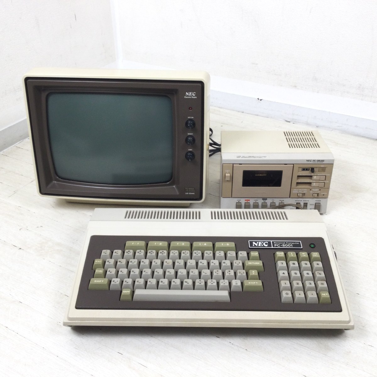 Yahoo!オークション - 1306 NEC PC8001 キーボード / PC-8050K キャラ...