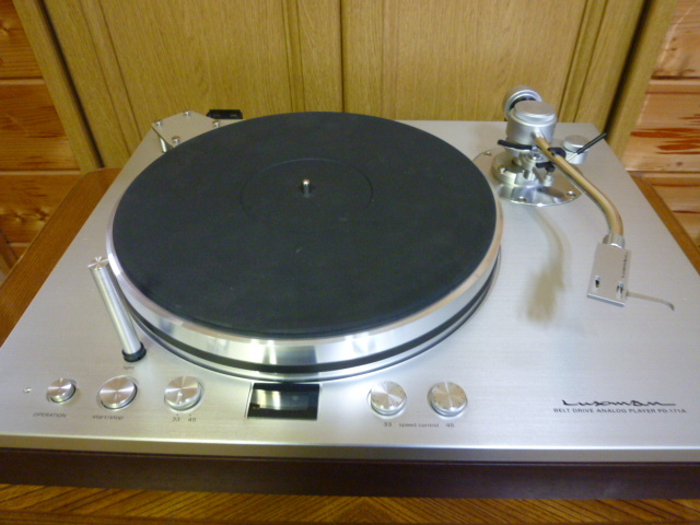 Yahoo!オークション - LUXMAN PD-171A プレーヤー （アーム付） ラック...