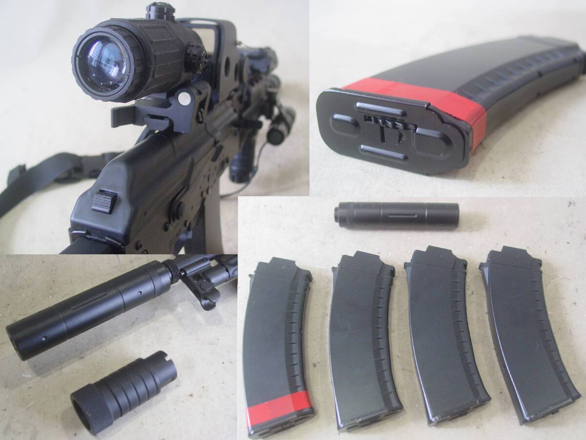 Yahoo!オークション - 東京マルイ AK102 次世代 電動ガン マガジン 4...