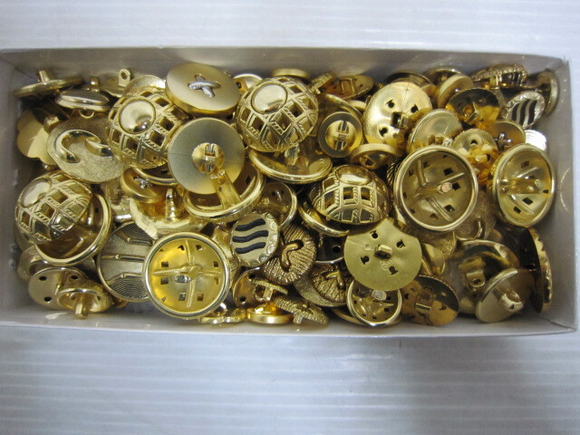 Yahoo!オークション - 【 銀色 シルバー色 ボタン 1.46kg/金色 ゴール...