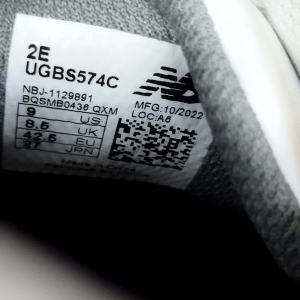 Yahoo!オークション - F136 new balance 574 ニューバランス ゴルフ シ...