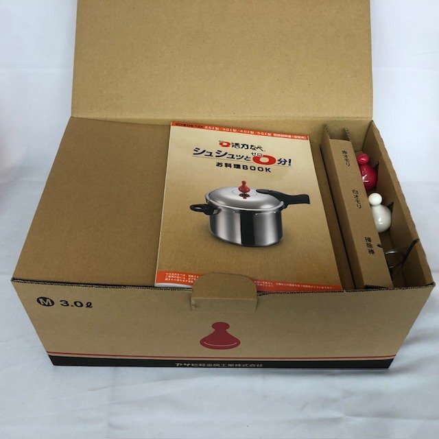 アサヒ軽金属工業株式会社 ゼロ活力なべ 圧力鍋 M 3.0L IH対応 日本製 管理番号063102(圧力鍋)｜売買されたオークション情報、yahooの商品情報をアーカイブ公開 ...