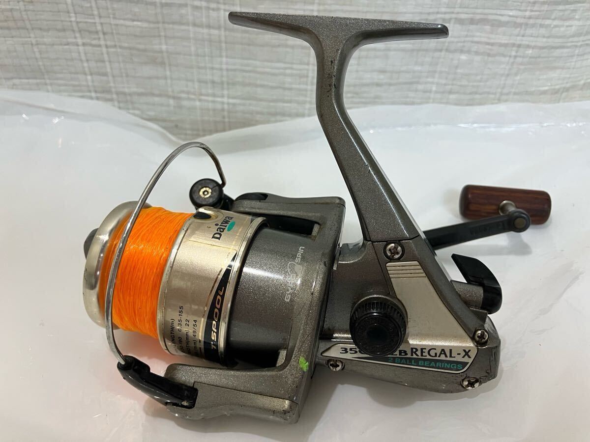 Yahoo!オークション - M26-4 ダイワ スピニング リール REGAL-X 3500-2...