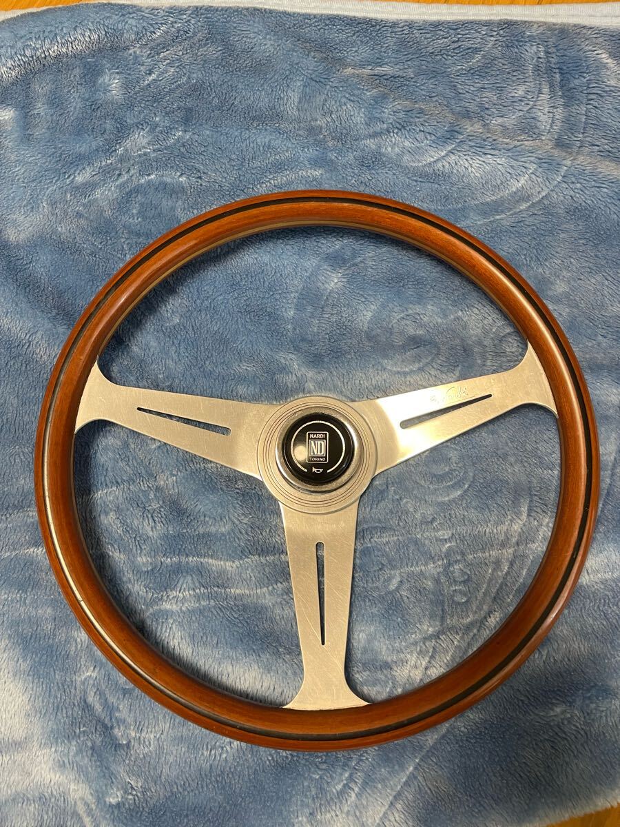 Yahoo!オークション - 当時物 希少サイズ38.5パイ ナルディクラシック ...