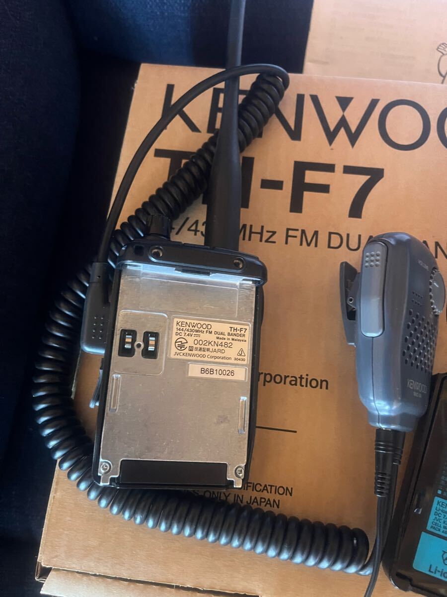 Yahoo!オークション - KENWOOD ケンウッド TH-F7 美品 中古 アマチュア...