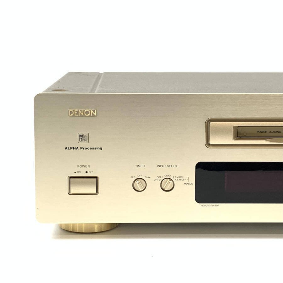Yahoo!オークション - DENON デノン DMD-1800AL MDデッキ プレーヤー/...