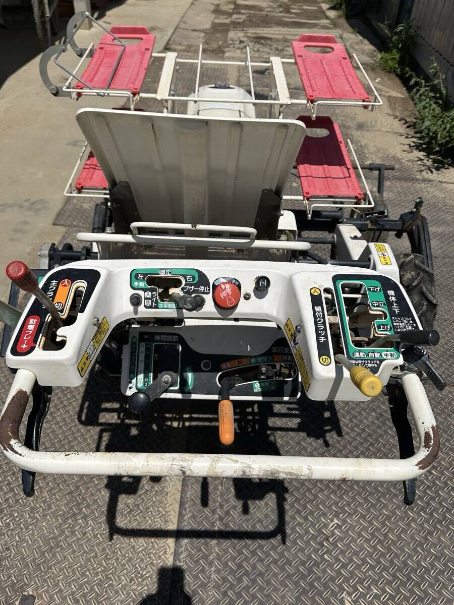 Yahoo!オークション - 愛知ヤンマー野菜移植機PF1ワイド仕様個人出品引...
