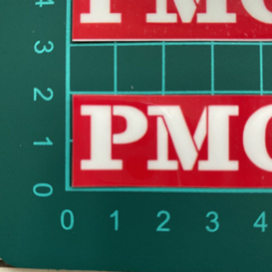 Yahoo!オークション - PMCS・ステッカー・2枚セット ラミネートUV加工...