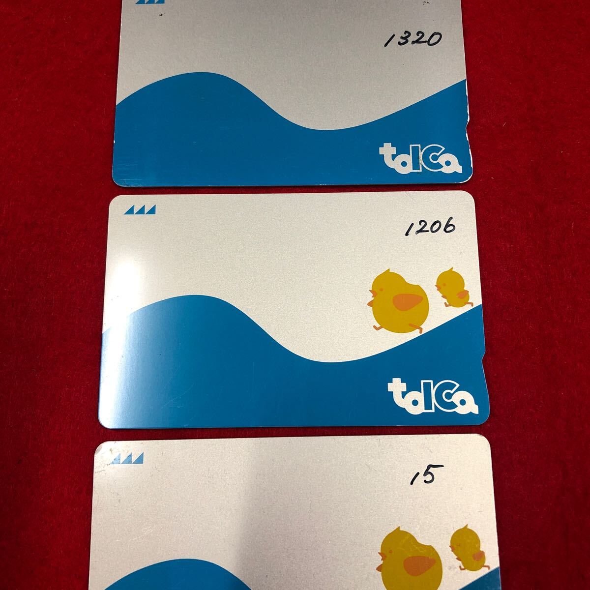 Yahoo!オークション - MH3208 残高あり TOICA トイカ 3枚 交通系ICカー...