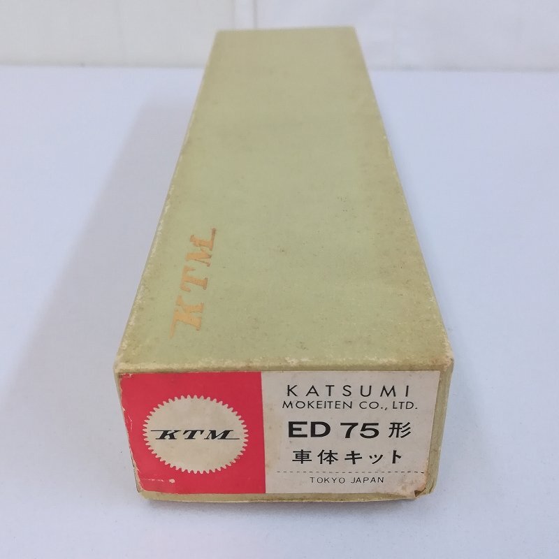 Yahoo!オークション - mV947a [難あり] KTM カツミ HO ED75形 車体キッ...