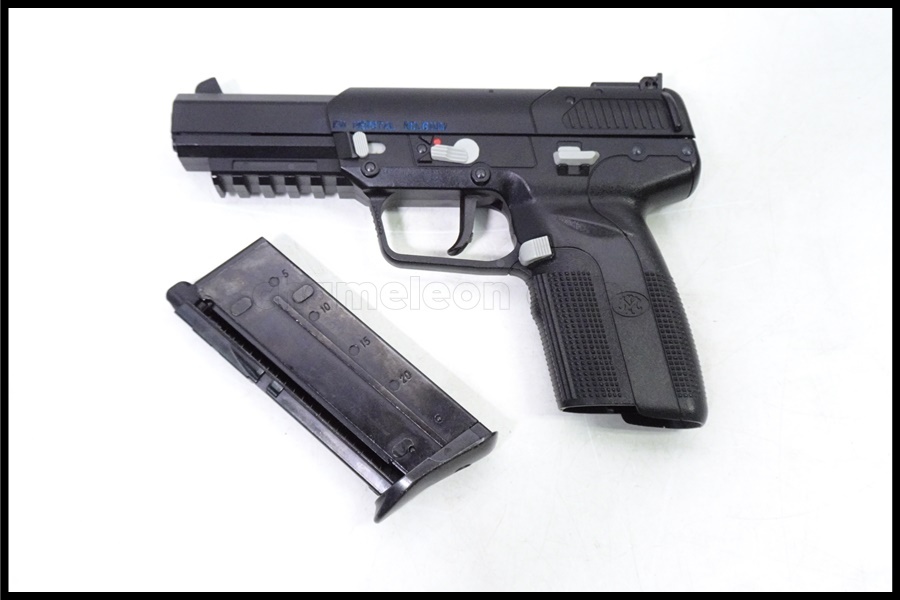 Yahoo!オークション - 東京)マルシン FN57 ファイブセブン 6mmガスブロ...