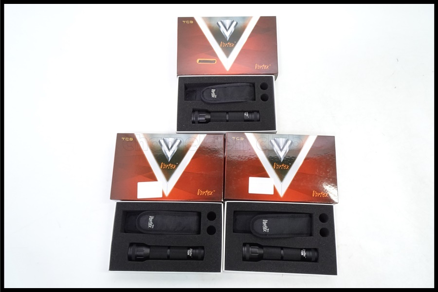 Yahoo!オークション - 東京)vortex 4) TC3 フラッシュライト 3個セット