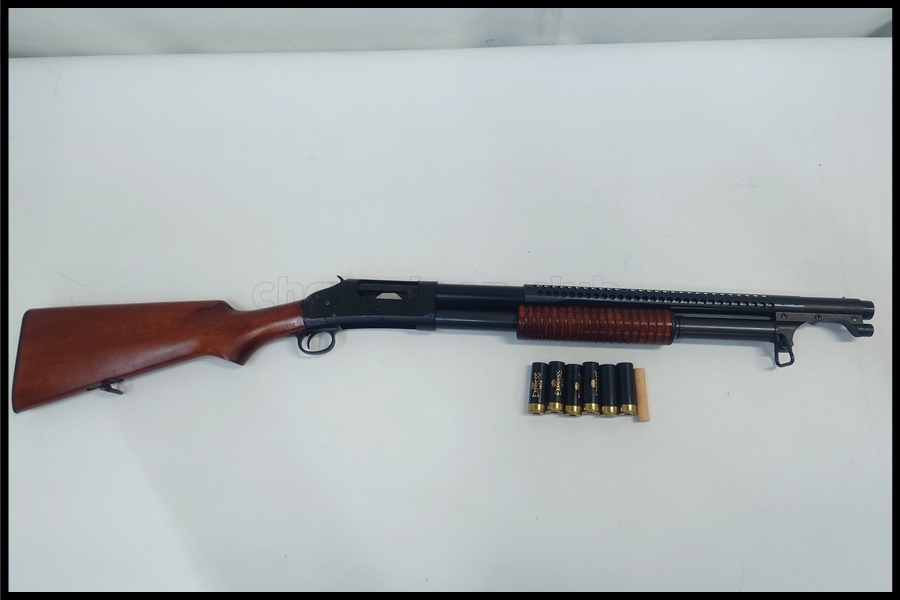 Yahoo!オークション - 東京)タナカ M1897トレンチガン SPGモデルガン ...