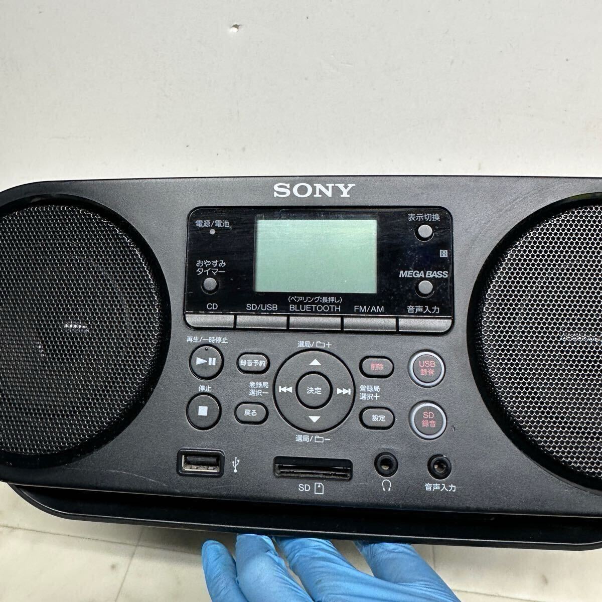 ソニー ZS-RS81BT CD Bluetooth ラジオ SD パーソナルオーディオシステム SONY 通電確認のみ 現状品 管4223V(ソニー)｜売買されたオークション情報、yahoo ...